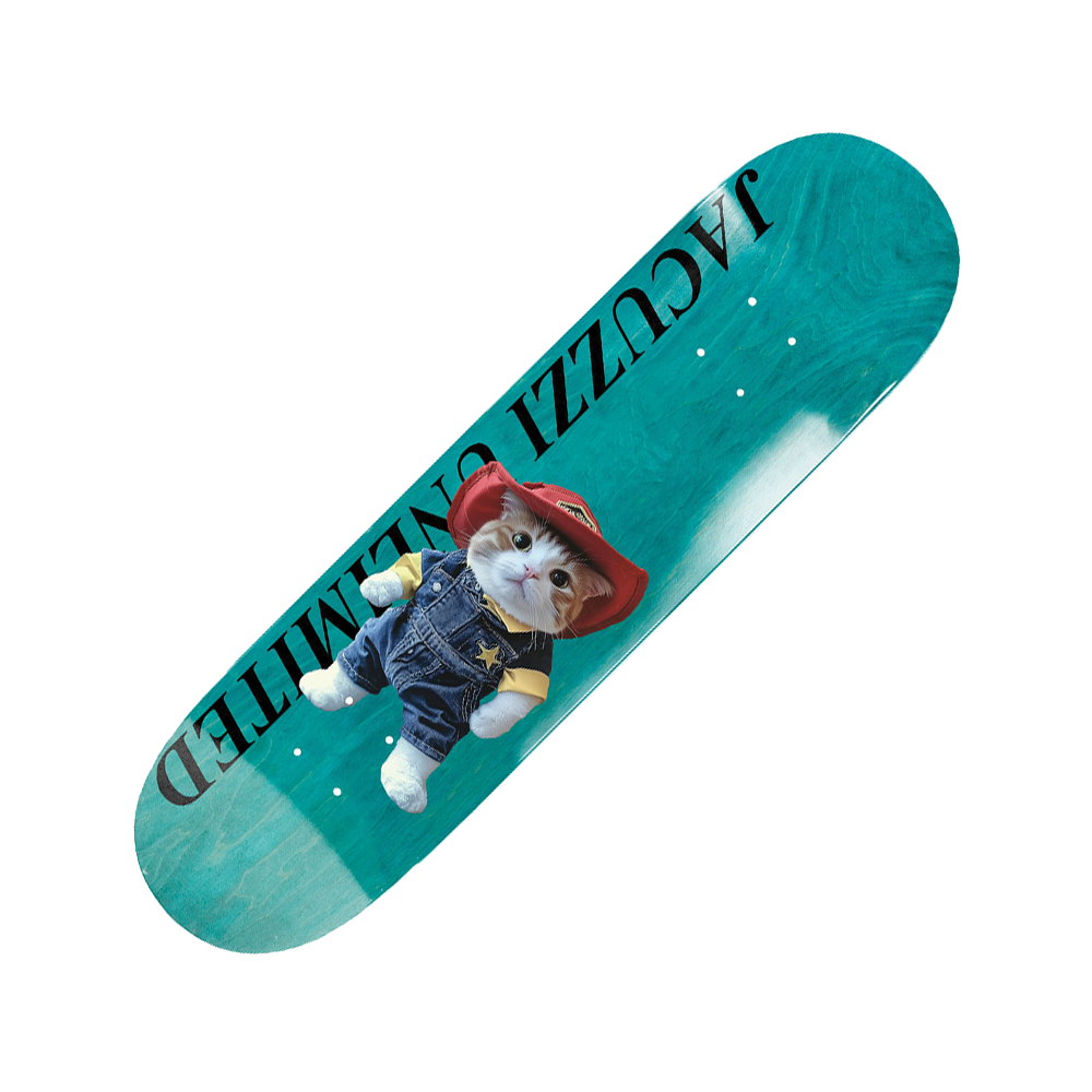 Jacuzzi First Rodeo EX7 Deck 8.5 (Teal) – Warped Skate Shop