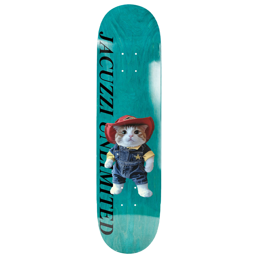 Jacuzzi First Rodeo EX7 Deck 8.5 (Teal) – Warped Skate Shop